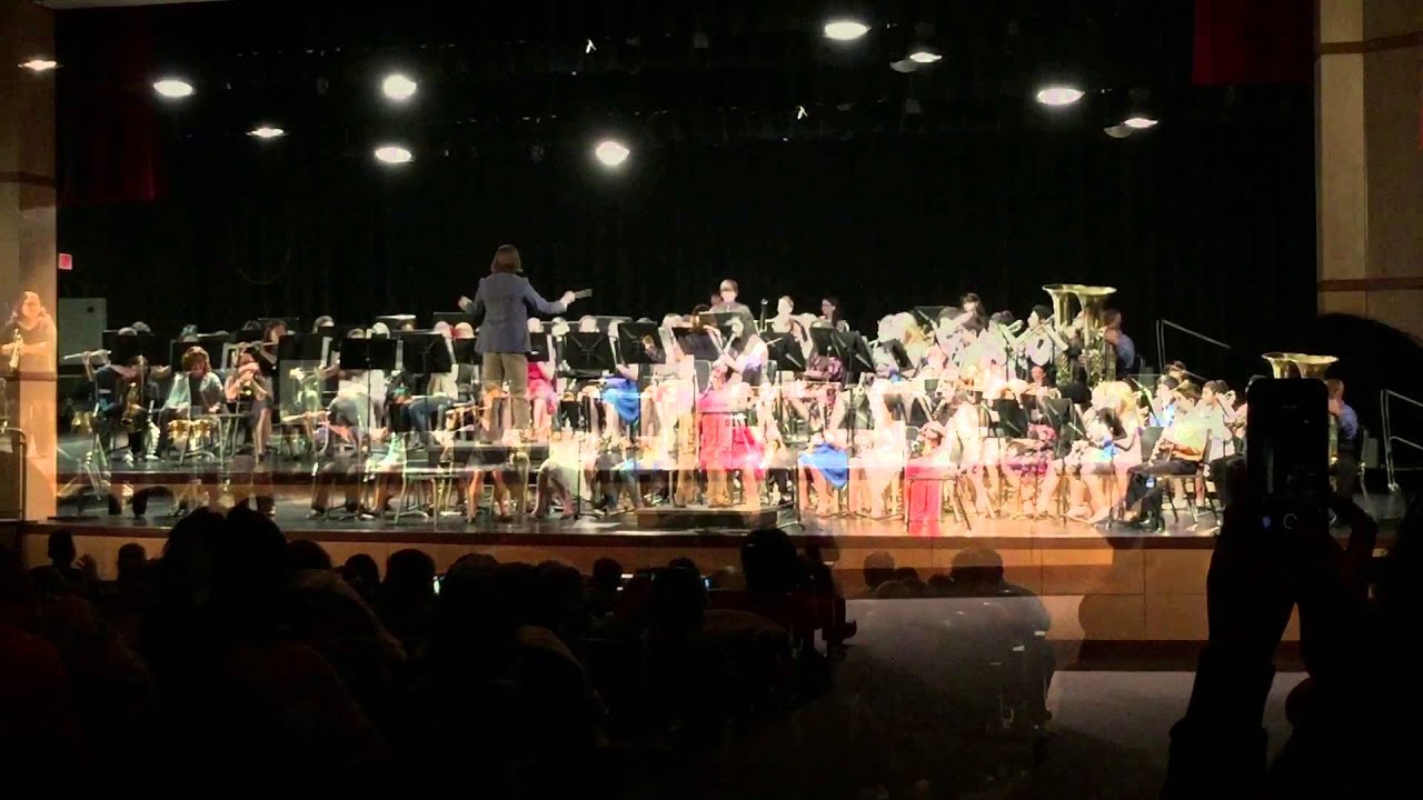 Travis Middle School Spring Band Concert 2015 - YouTube