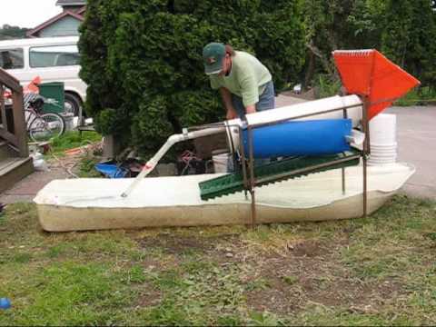 Part One. Setting up the Reverse Helix Trommel - YouTube