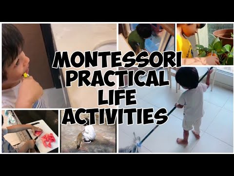 Montessori toddler practical life activities | Montessori parenting | # ...