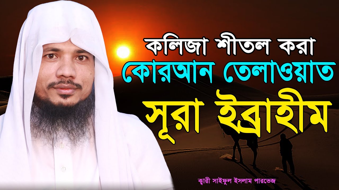 Surah Ibrahim || সূরা ইব্রাহীম || إبراهيم || Qari Saiful Islam Parvej ...