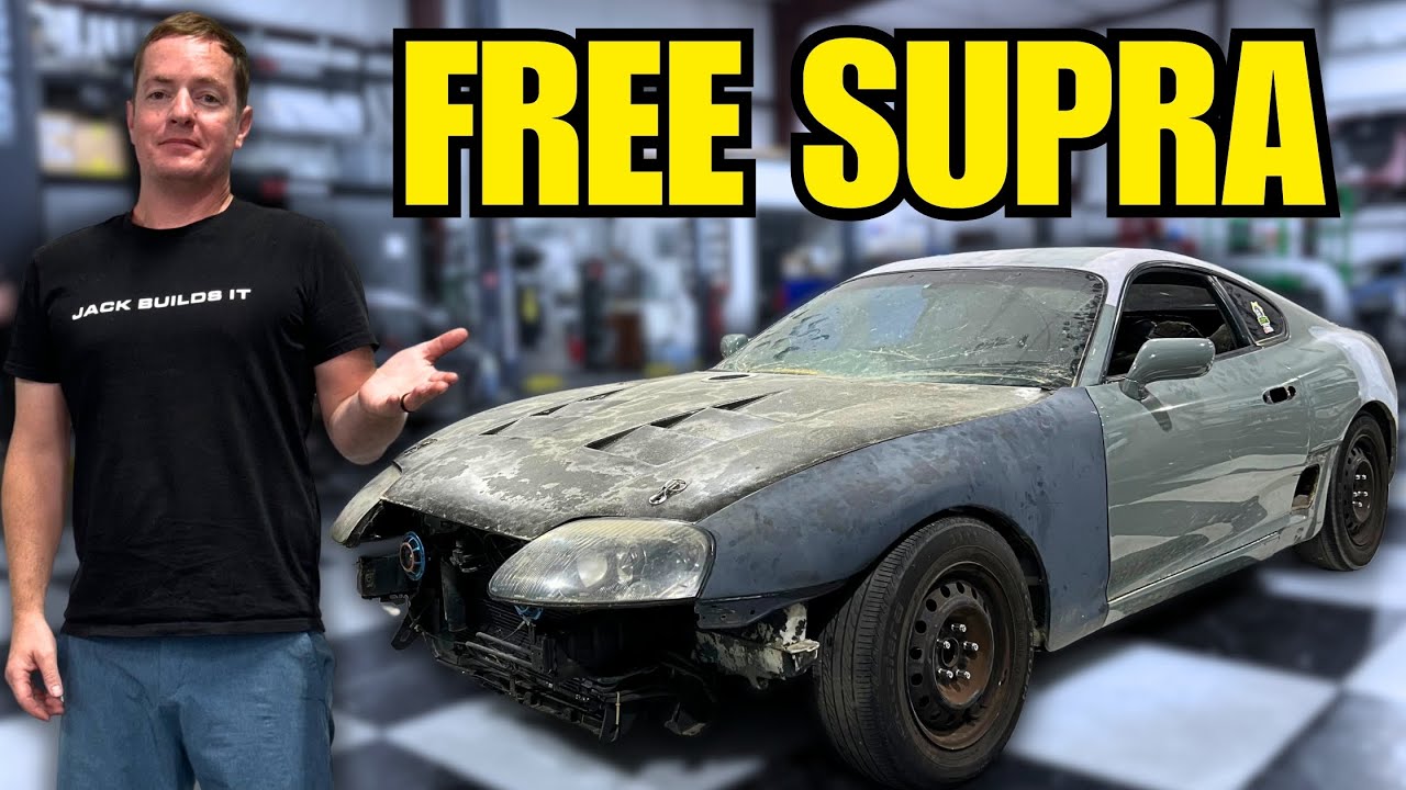 Rebuilding A Destroyed Toyota Supra | Part 5 - YouTube