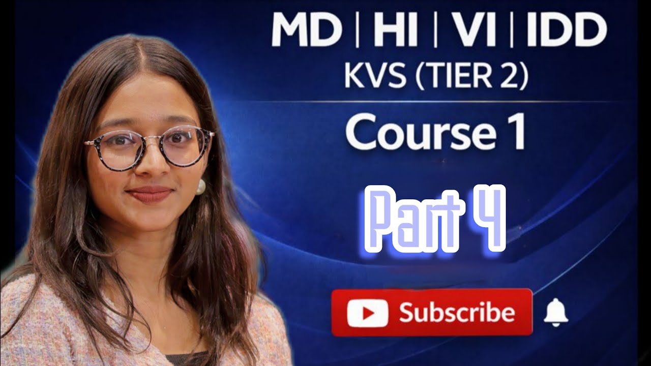 Introduction to Disabilities || Unit 5 (Complete) || Course 1 || D.Ed ...