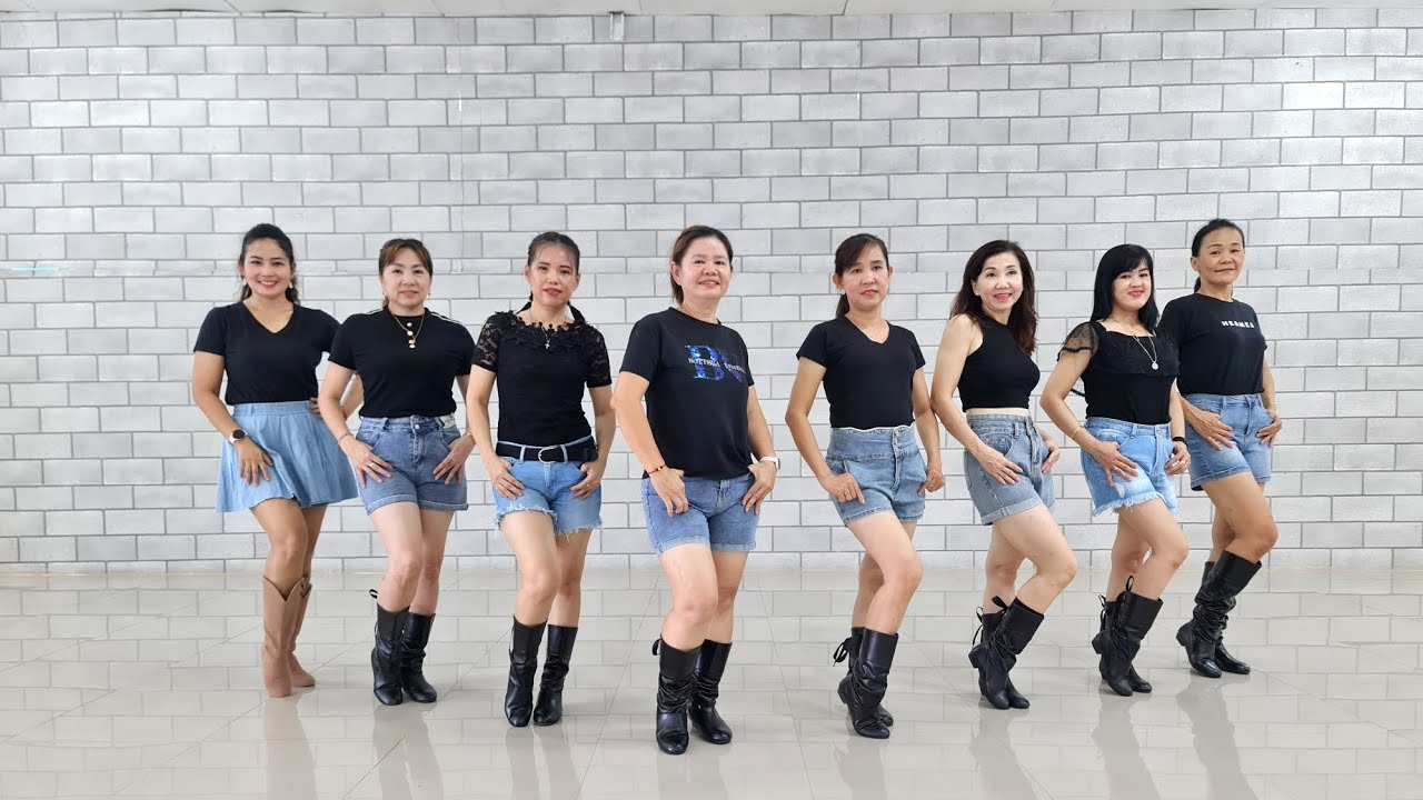 Ain't No Mountain - Line Dance // High Beginner - Demo - YouTube