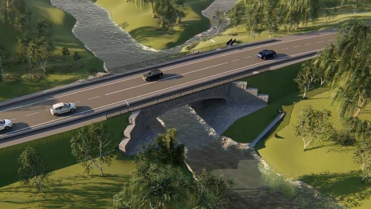 3D Bridge Animation: Revealing the Future Look - YouTube