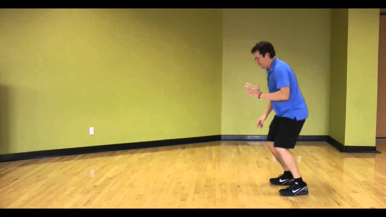 Walking side shuffle and jump - YouTube