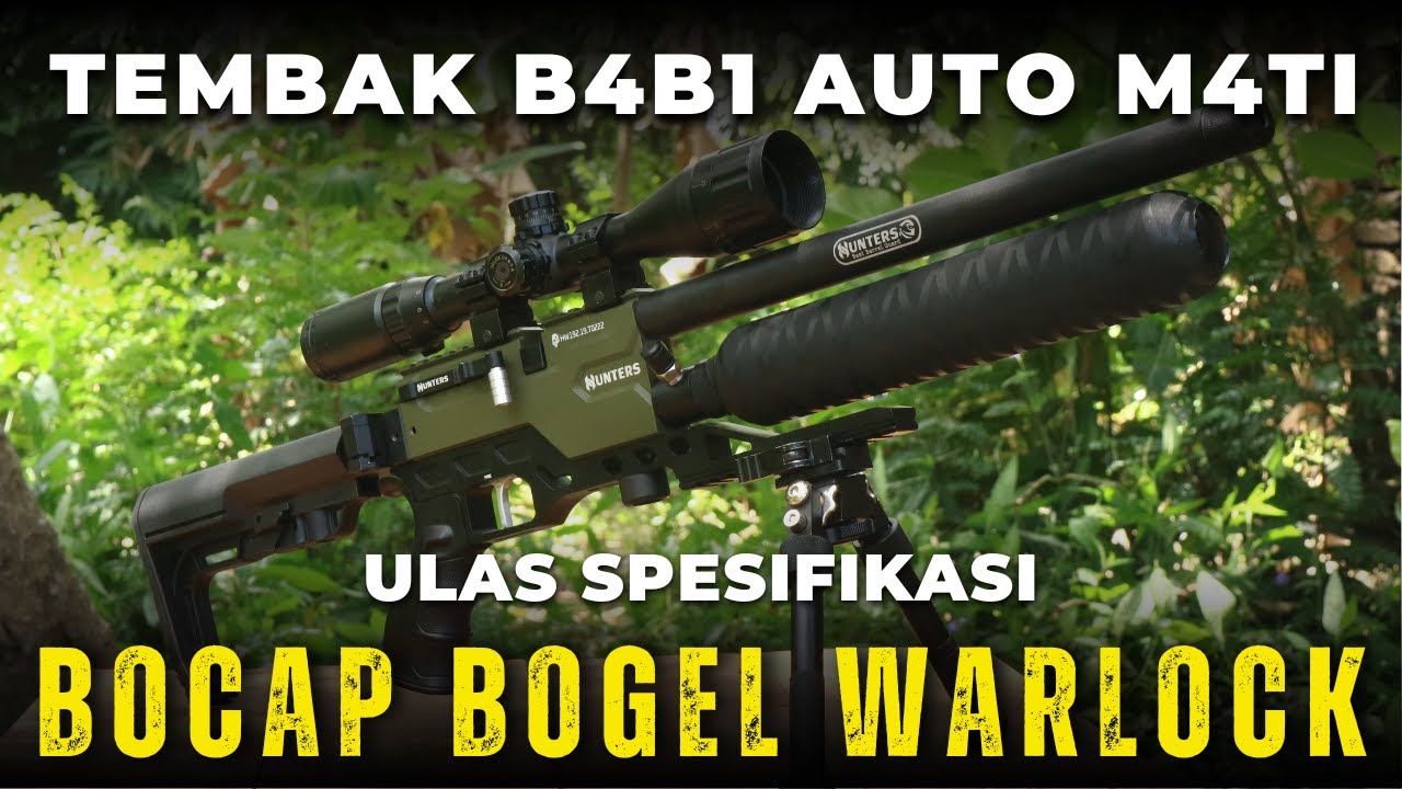 Senapan Angin Bogel Terbaru 2025 !! Spesifikasi PCP Predator Bocap ...