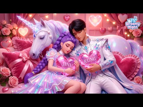 Deep Sleep in 3 Minutes 🌙 | A Gentle Love Story with Rumi & Jinu for Calm Nights