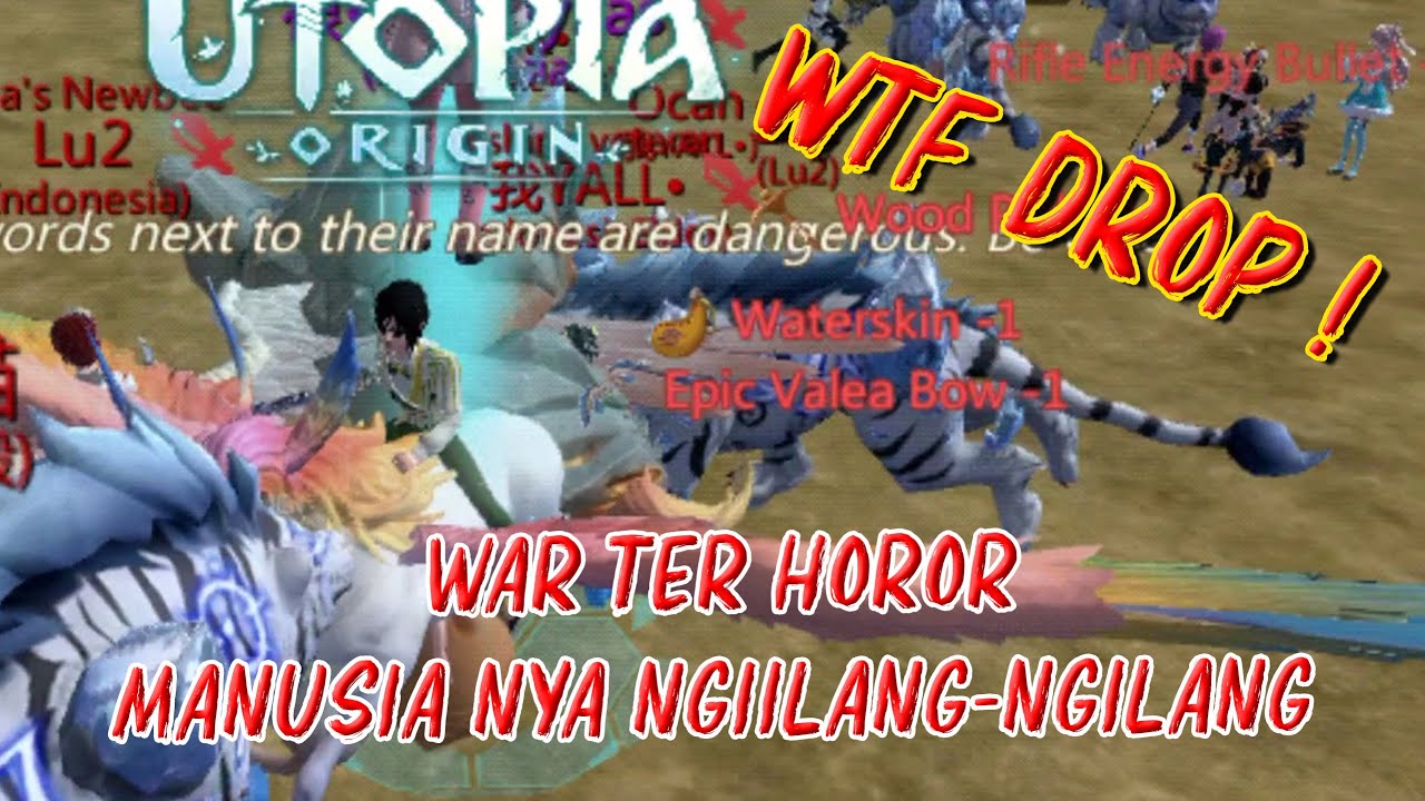 DROP ITEM AT WAR ! | Utopia: ORIGIN - YouTube