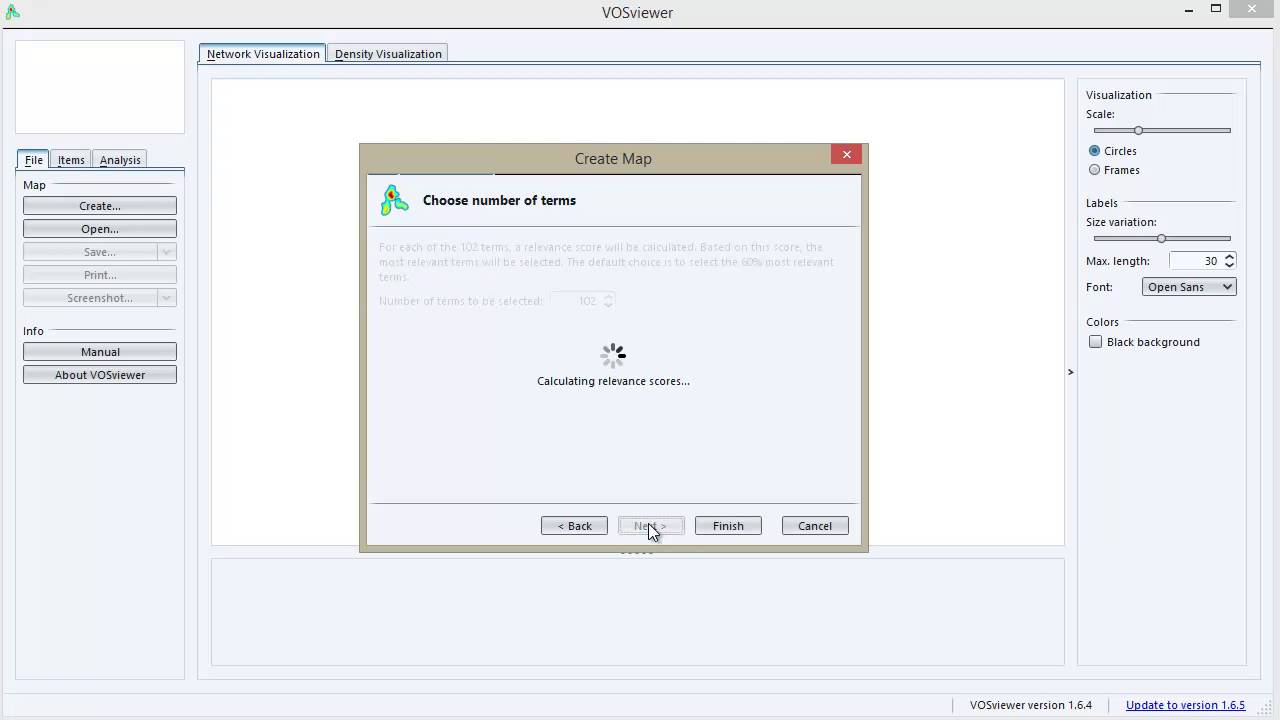 Literature review guided example: refine automatic search with word ...