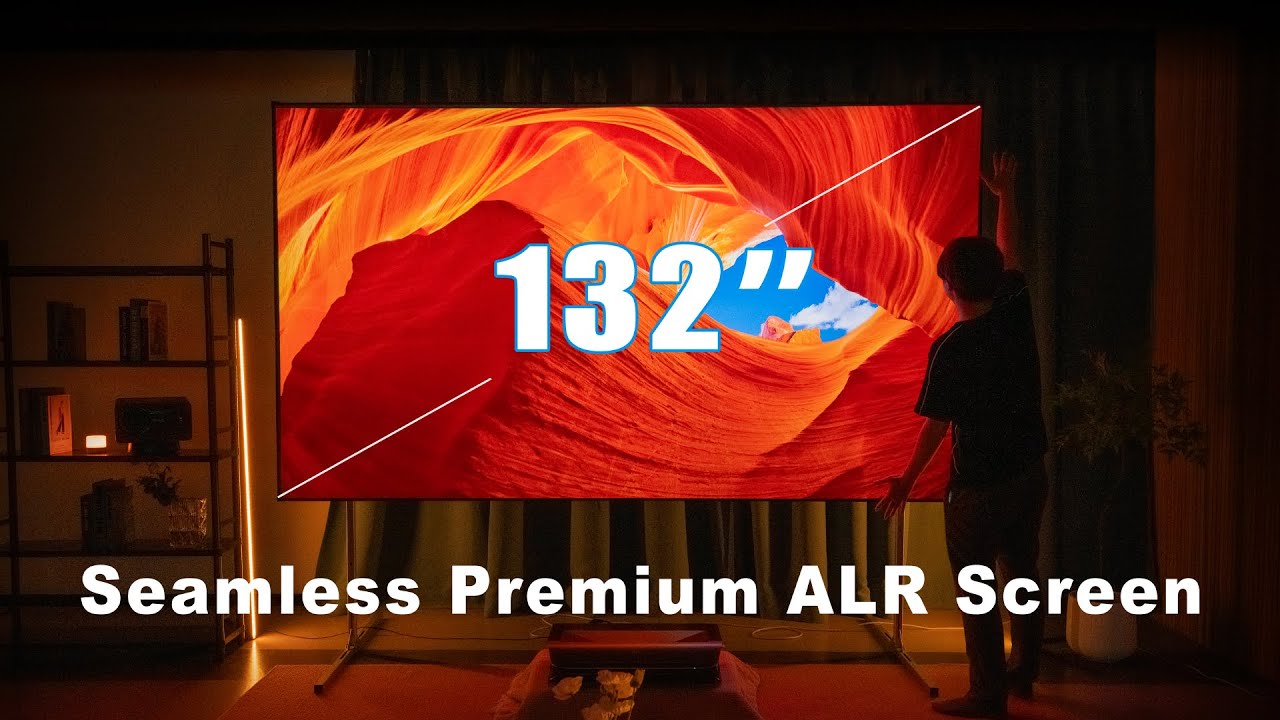 NothingProjector 132" Seamless ALR Screen - transforms daily viewing ...
