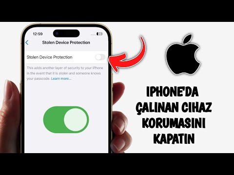 iPhone'da Çalınan Cihaz Koruması Nasıl Kapatılır
