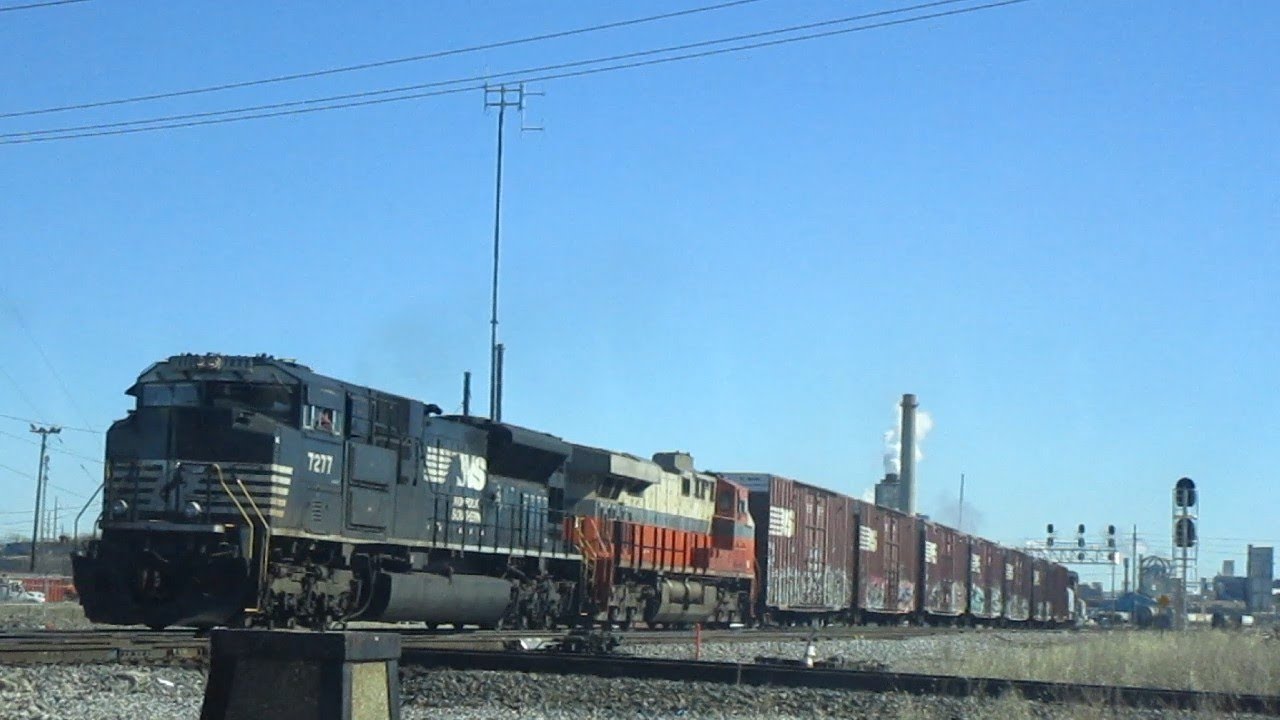 Decatur, IL, Railfanning, 2/23/2021 - YouTube
