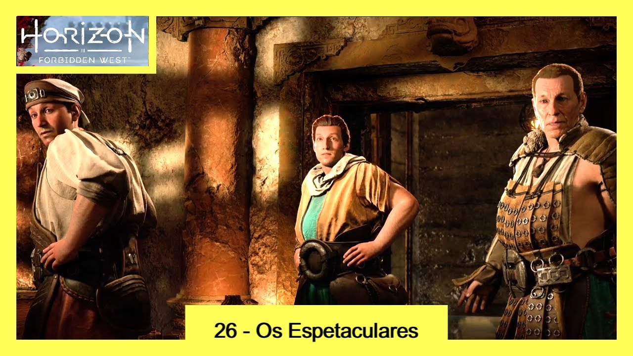 Horizon Forbidden West 26: "Os Espetaculares Morlund, Abadund e Stemmur ...
