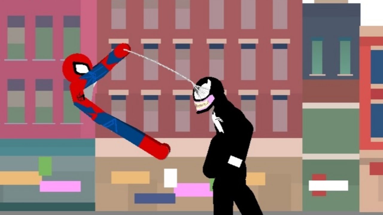 Spider Man VS Venom - Stick nodes - YouTube