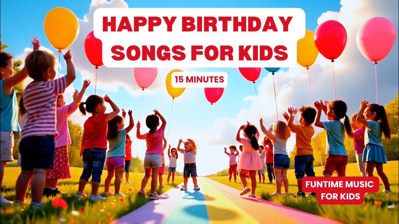 Happy Birthday Songs for Kids | Fun Animated Birthday Video for ...