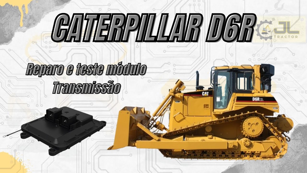 Reparo e teste ECM da transmissão D6R - YouTube