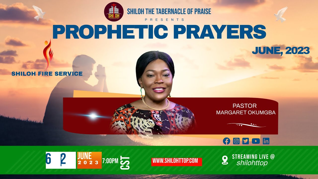 Prophetic Prayers June 2023 - Friday Fire Service With Pastor David ...
