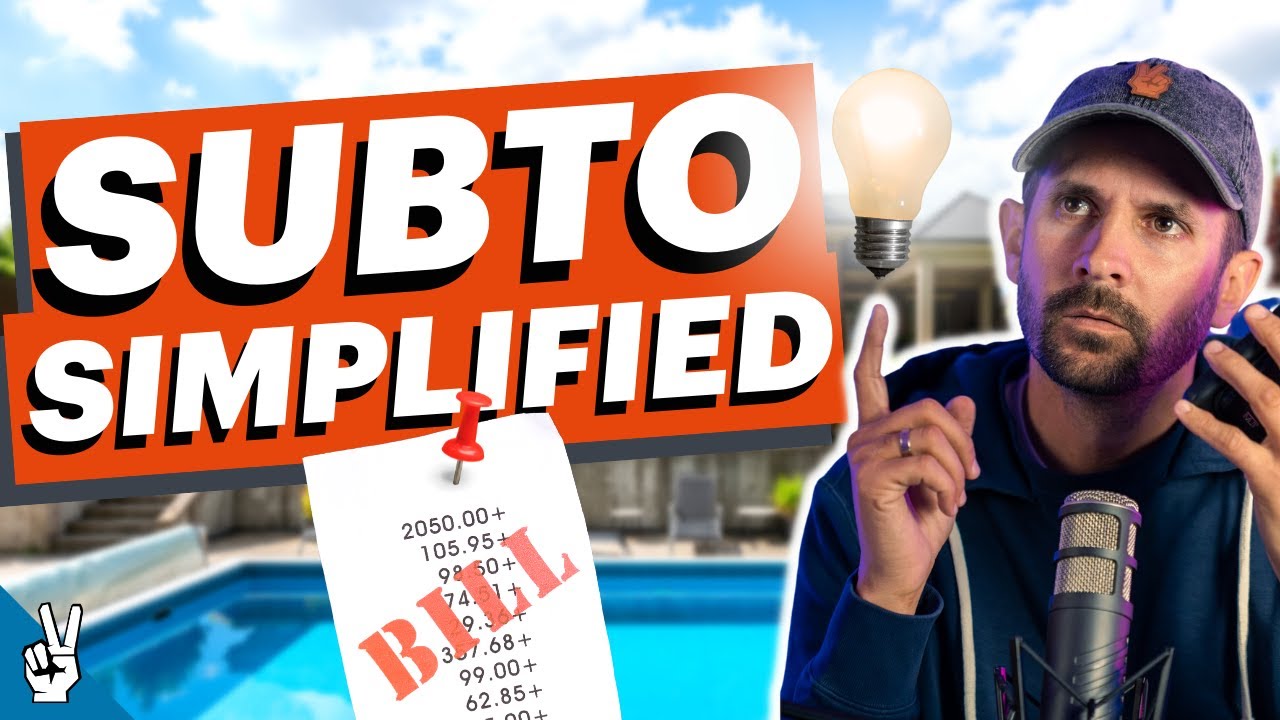 Subject To Explained Simply | Real Estate MUST KNOW - YouTube