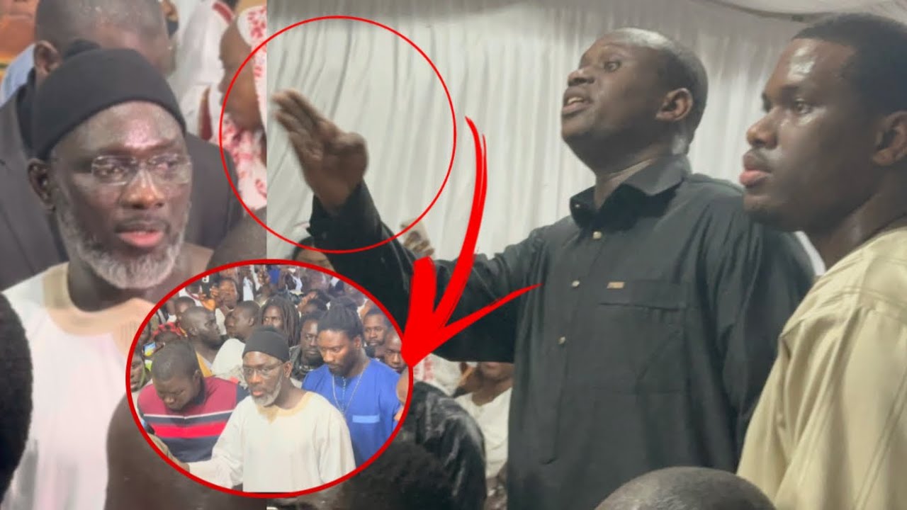 Incroyable : Borom Darou crée une grosse bousculade à son arrivée à la ...