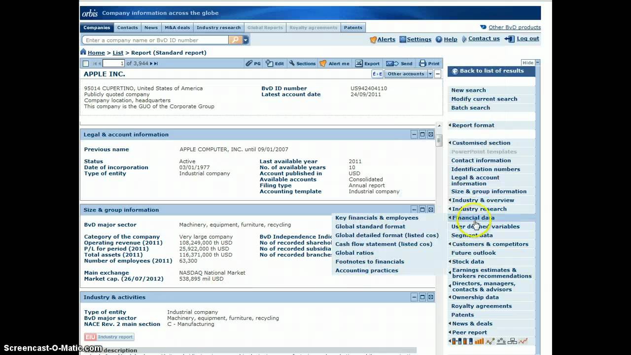 Where is Market Cap data on Orbis? - YouTube