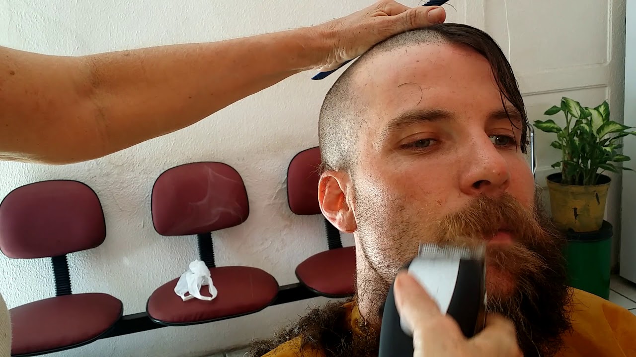 Brazilliant Haircut in half 2014 world cup PT. 6 - YouTube