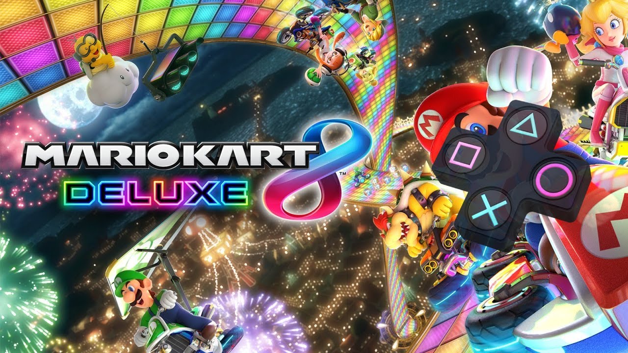 playing mario kart on a ps2 controller because i have free will. - YouTube