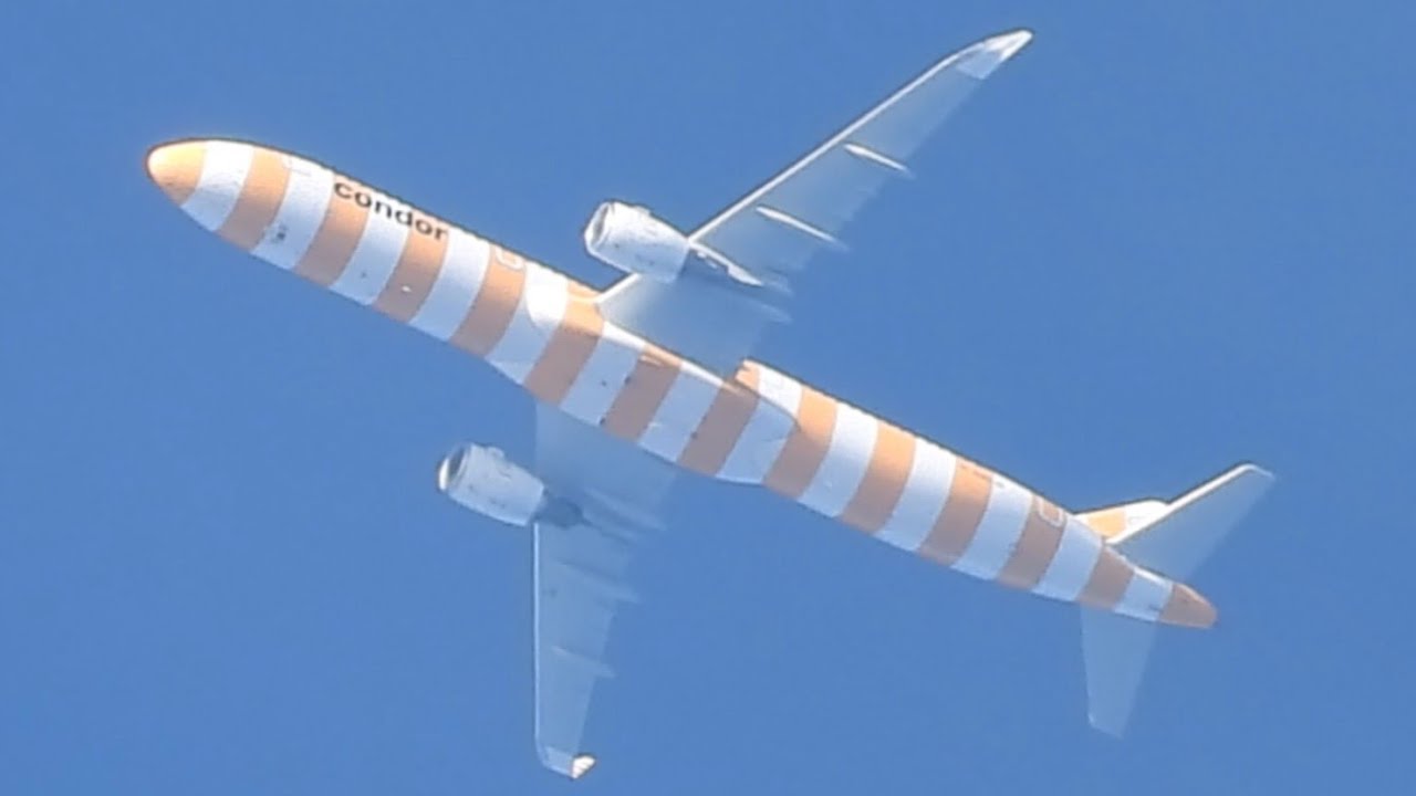 Condor-Yellow Sunshine livery, Airbus A321 - YouTube