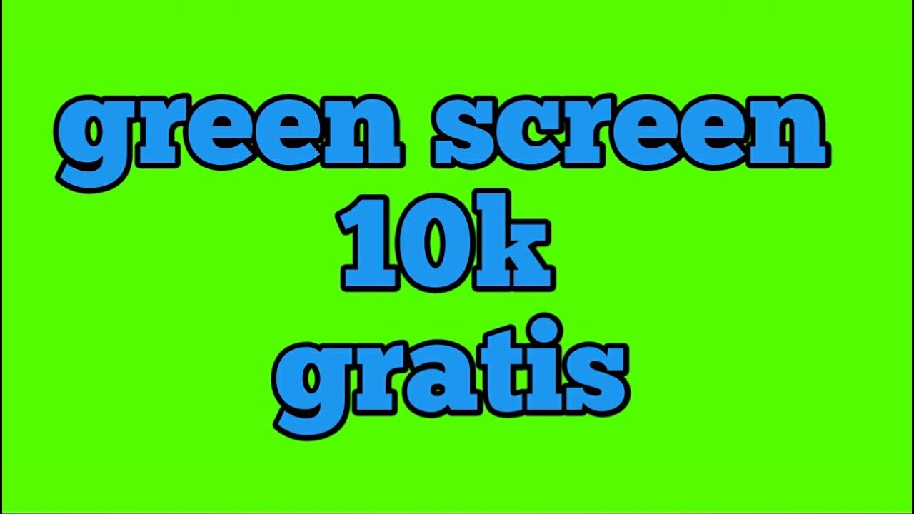 layar green screen untuk background video 10k - YouTube