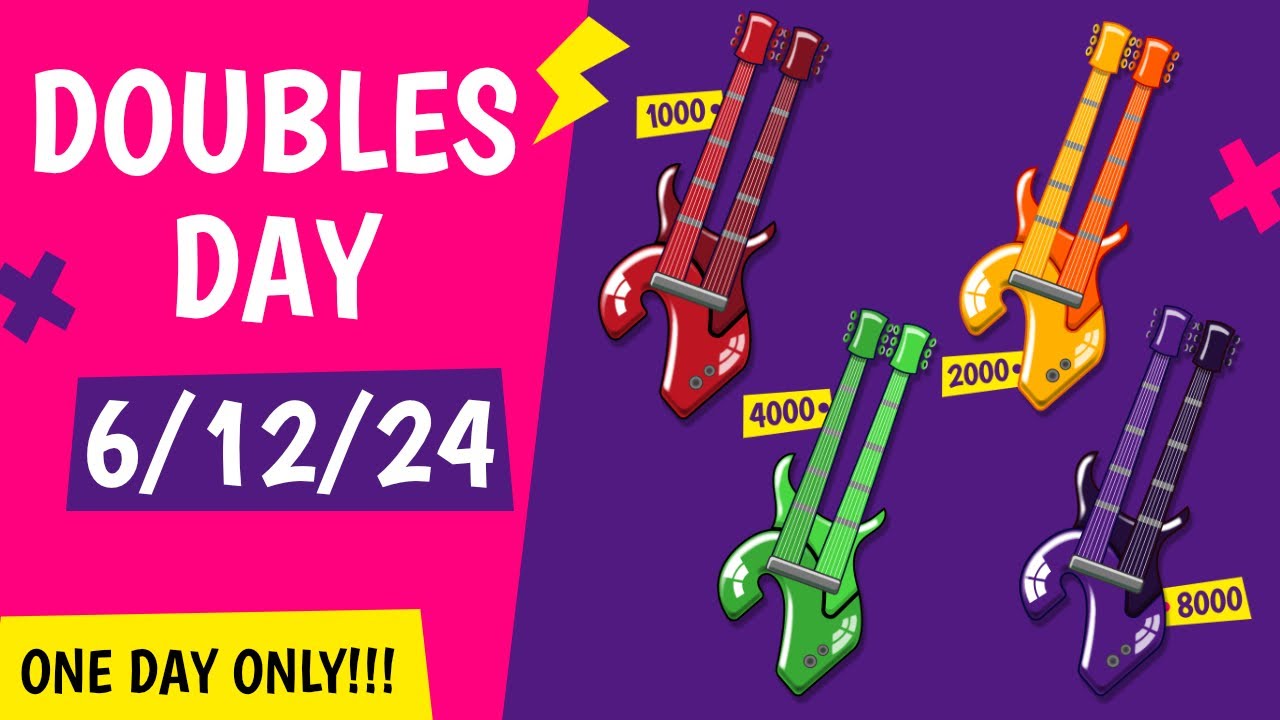 Show your students THIS VIDEO for Doubles Day!🎸 🎸 - YouTube