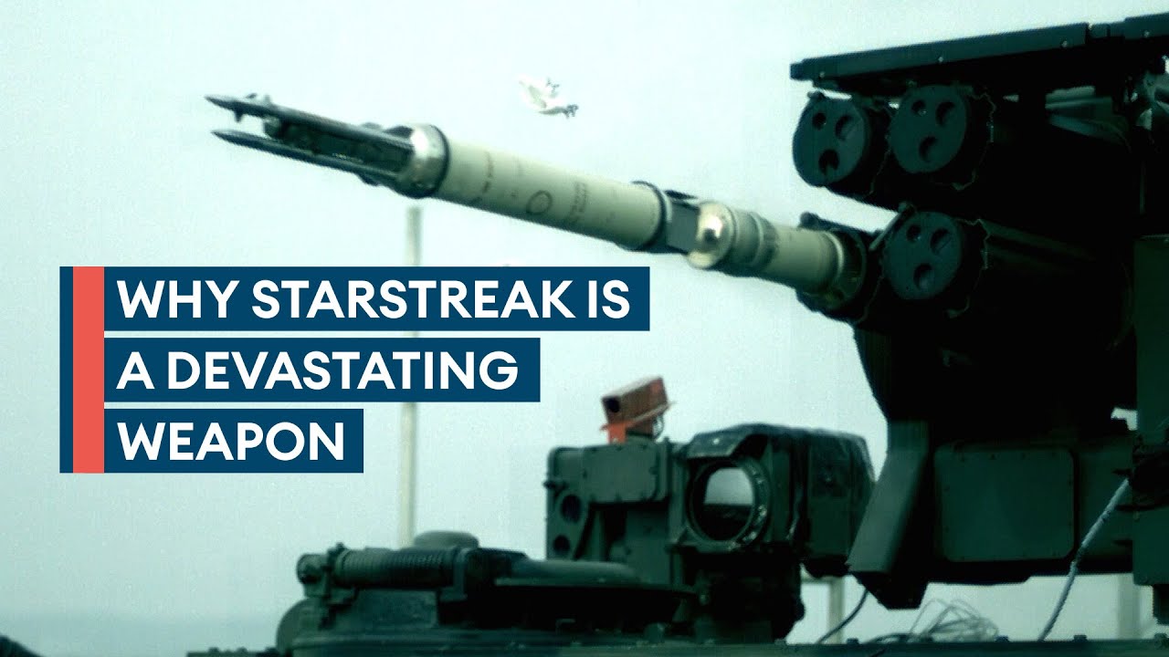 How Starstreak High Velocity Missiles take down aerial threats - YouTube