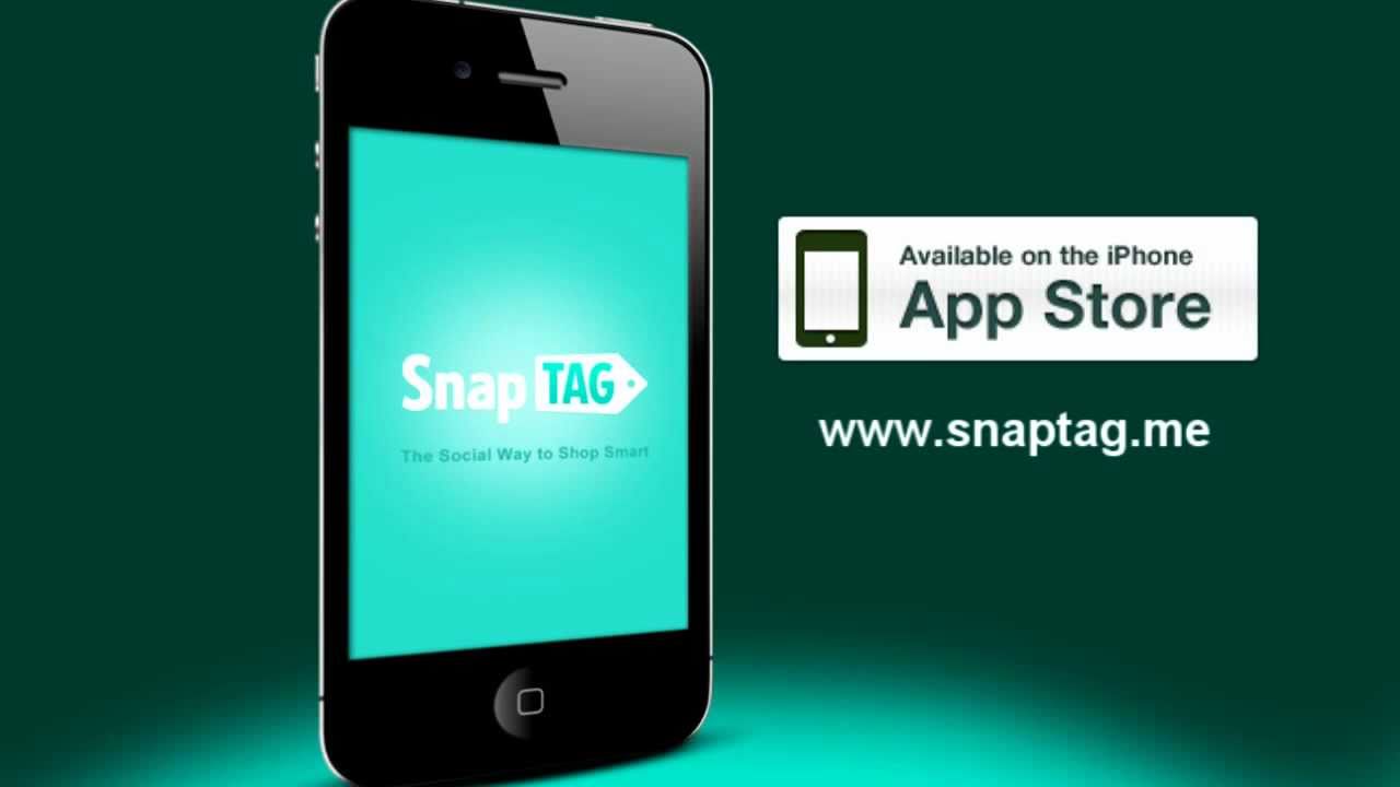 SnapTag - The iPhone app that's the social way to shop smart - YouTube
