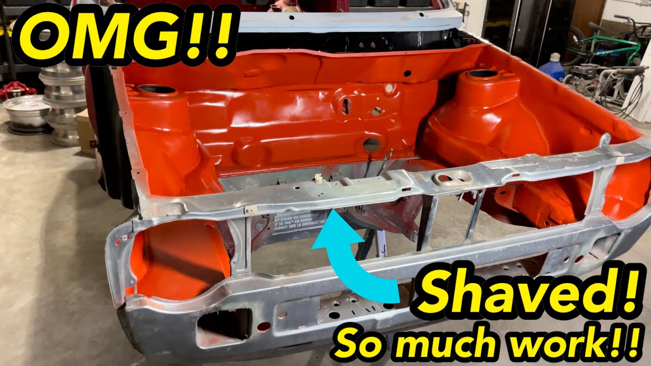 Volkswagen Golf Mk1 Build (Ep.27) / SHAVING THE BAY pt.2 / VW Swap ...