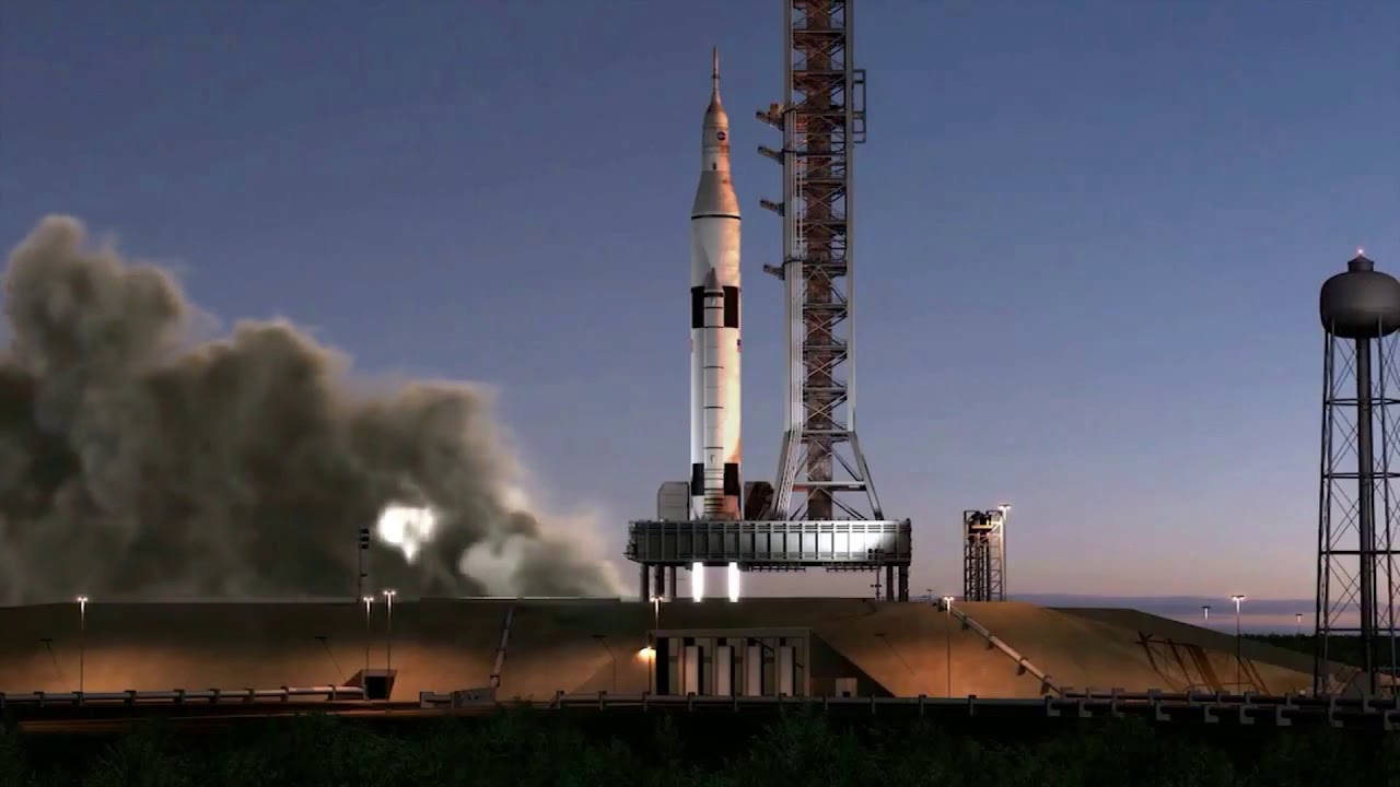 Animasi Peluncuran Roket Sampai Kembali Lagi - YouTube