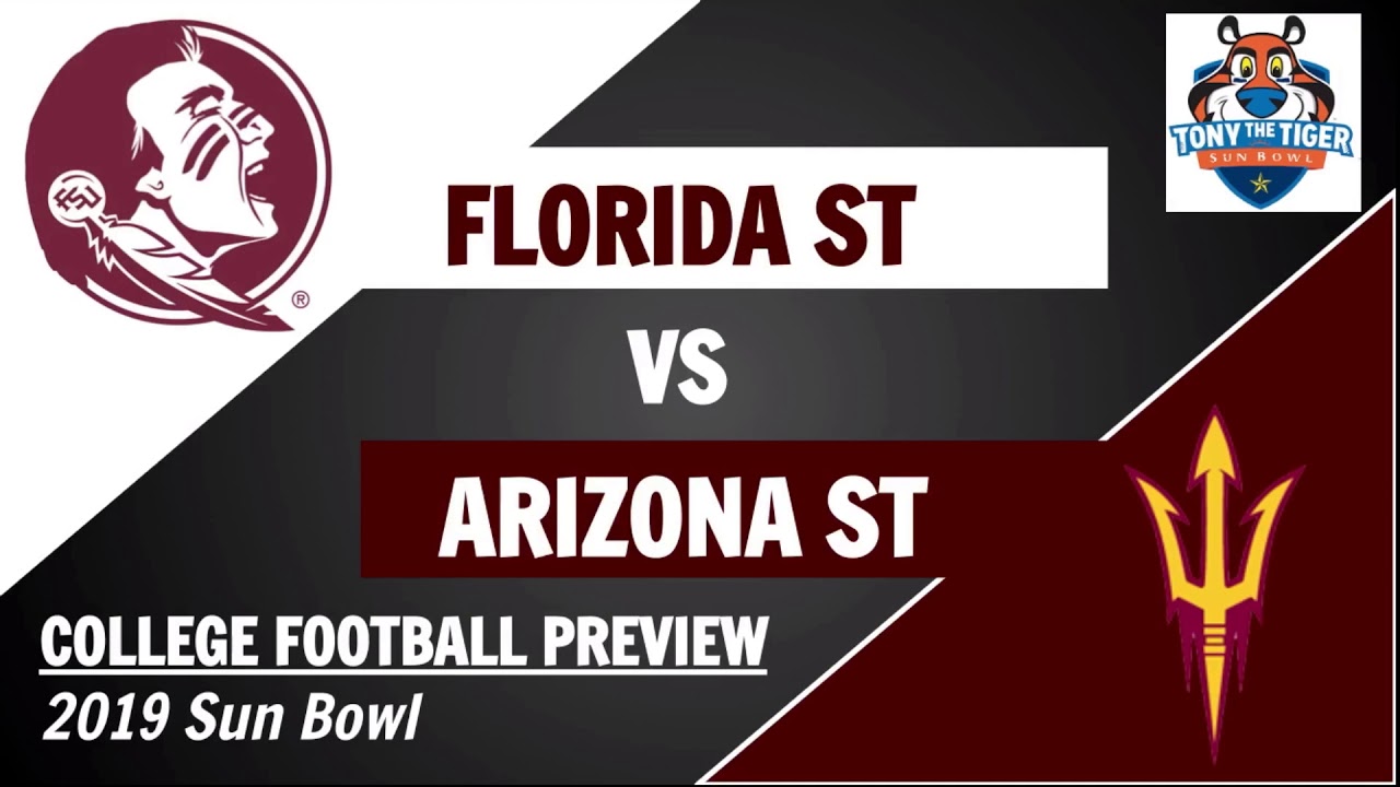 Florida State vs Arizona State Preview and Predictions- 2019 Sun Bowl ...