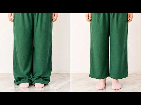 Pants Too Long? 👉 Do This For A Clean Hem