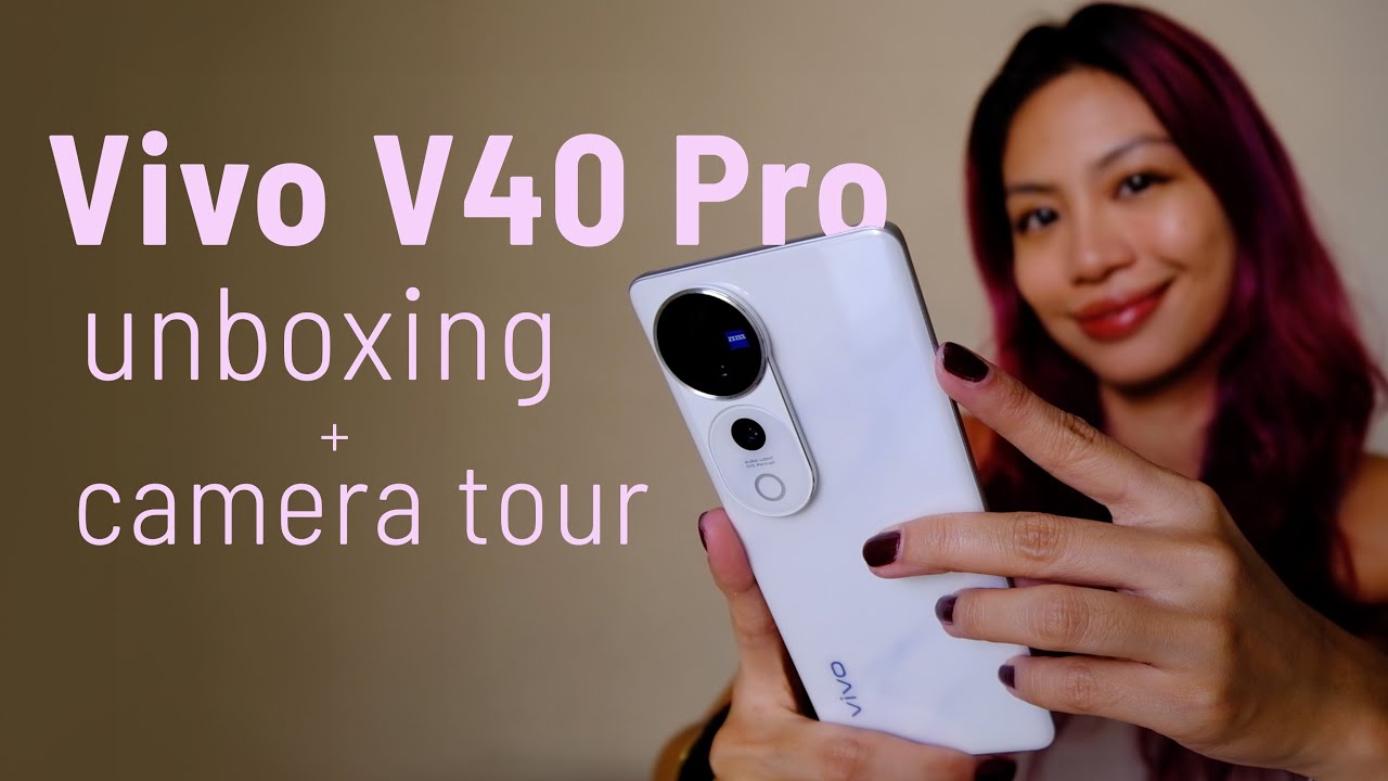 Vivo V40 Pro unboxing + CAMERA TOUR - YouTube