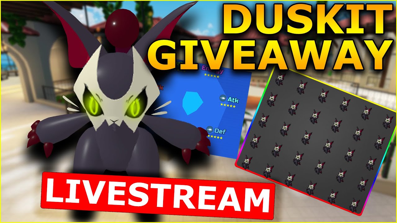 Duskit Giveaway - Loomian Legacy - YouTube