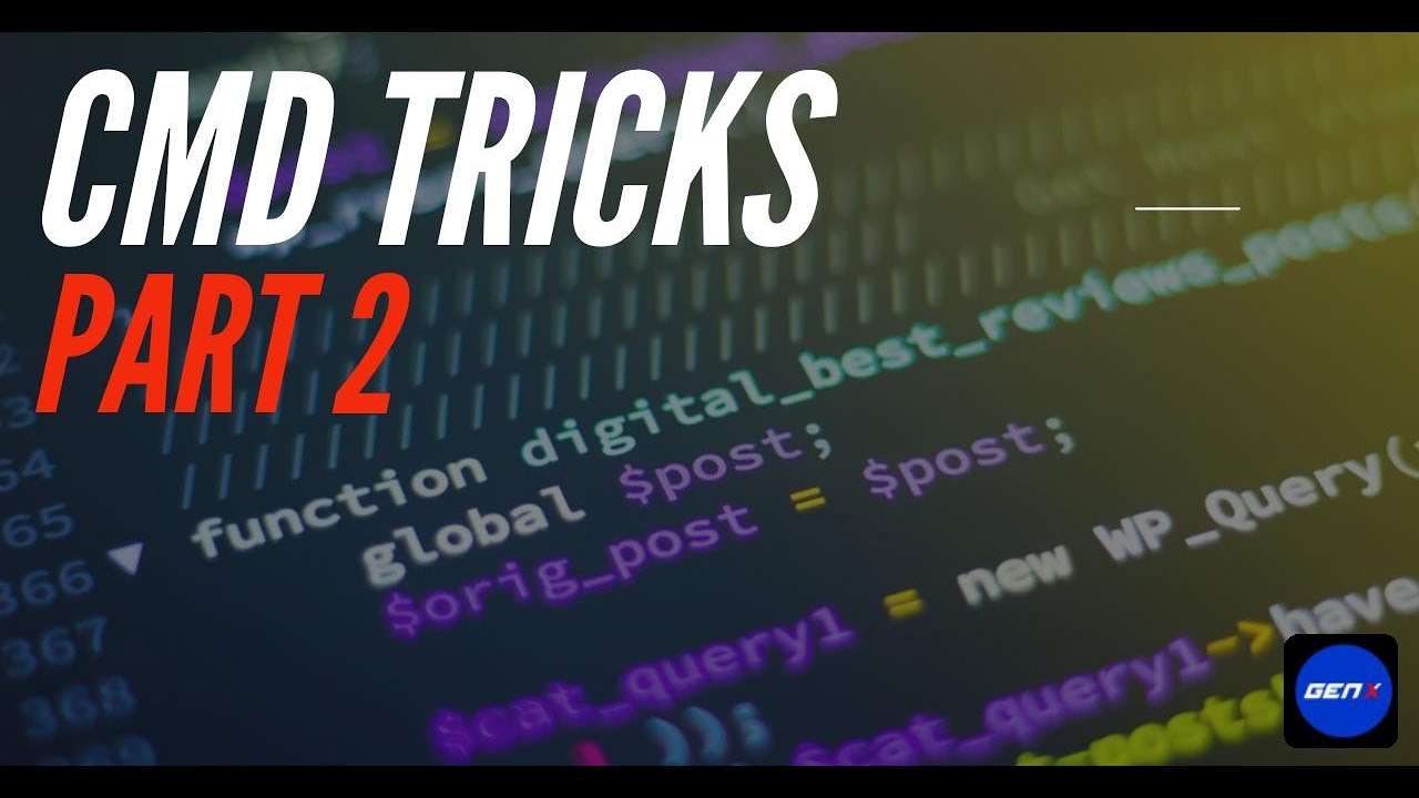 cmd Tricks - Part 02 - YouTube