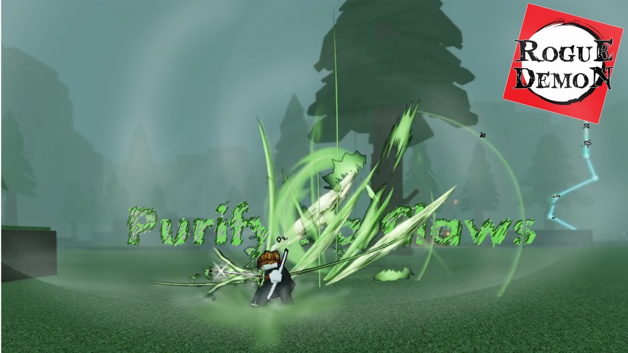 Rogue demon new second wind breathing move! (Purifying Claws) | Roblox ...