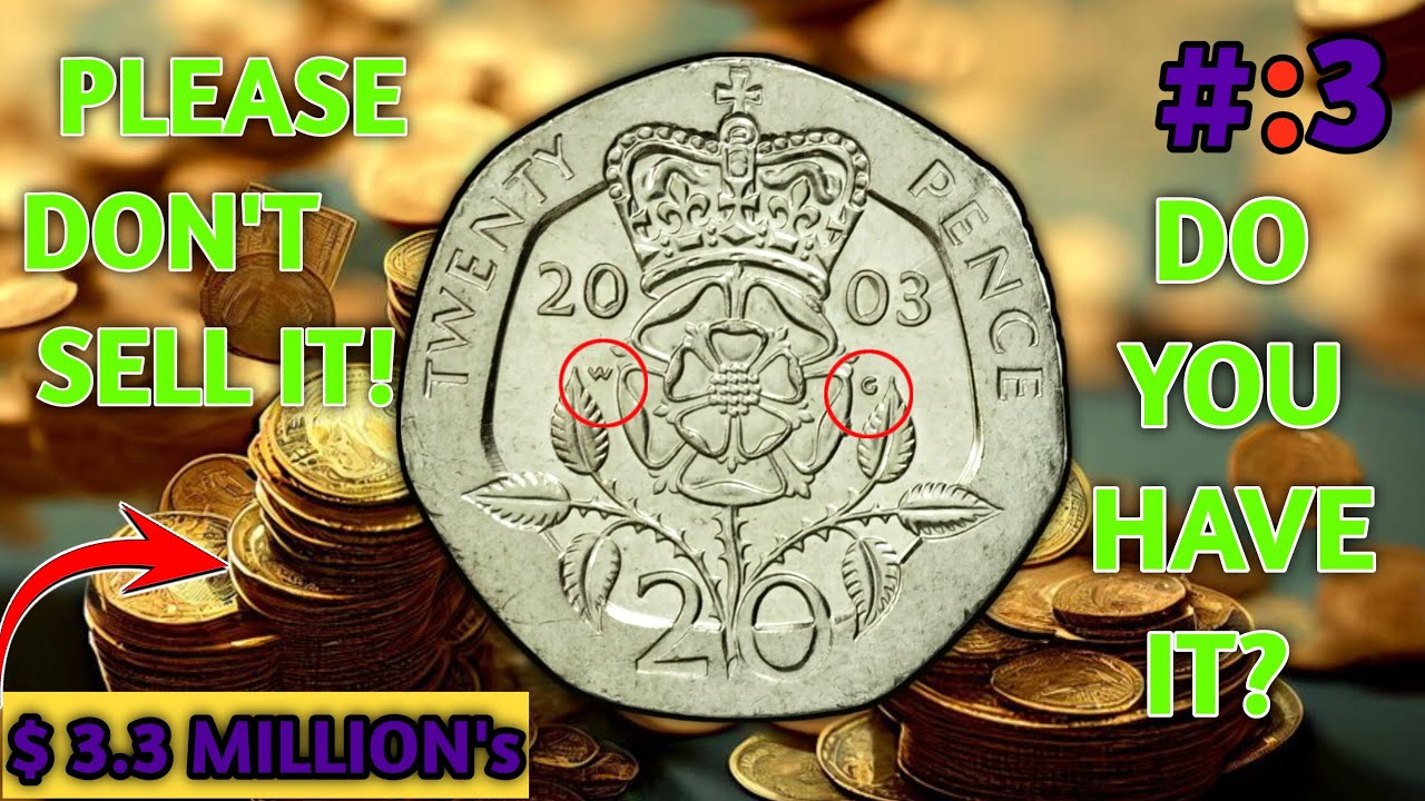 THE TOP 3 MOST RARE UK PENCE COIN - VALUABLE QUEEN ELIZABETH COIN WORTH ...