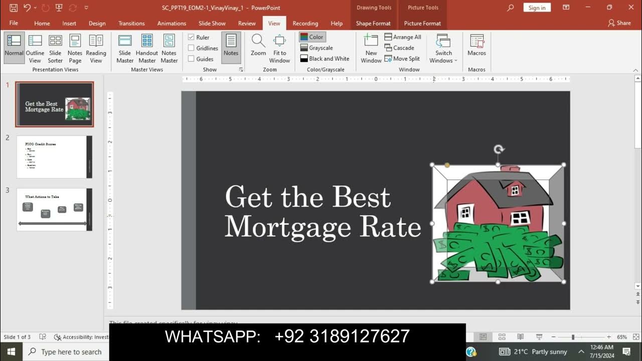 PowerPoint 2019 | Module 2: End of Module Project 1 | End of Module Project 1 - YouTube