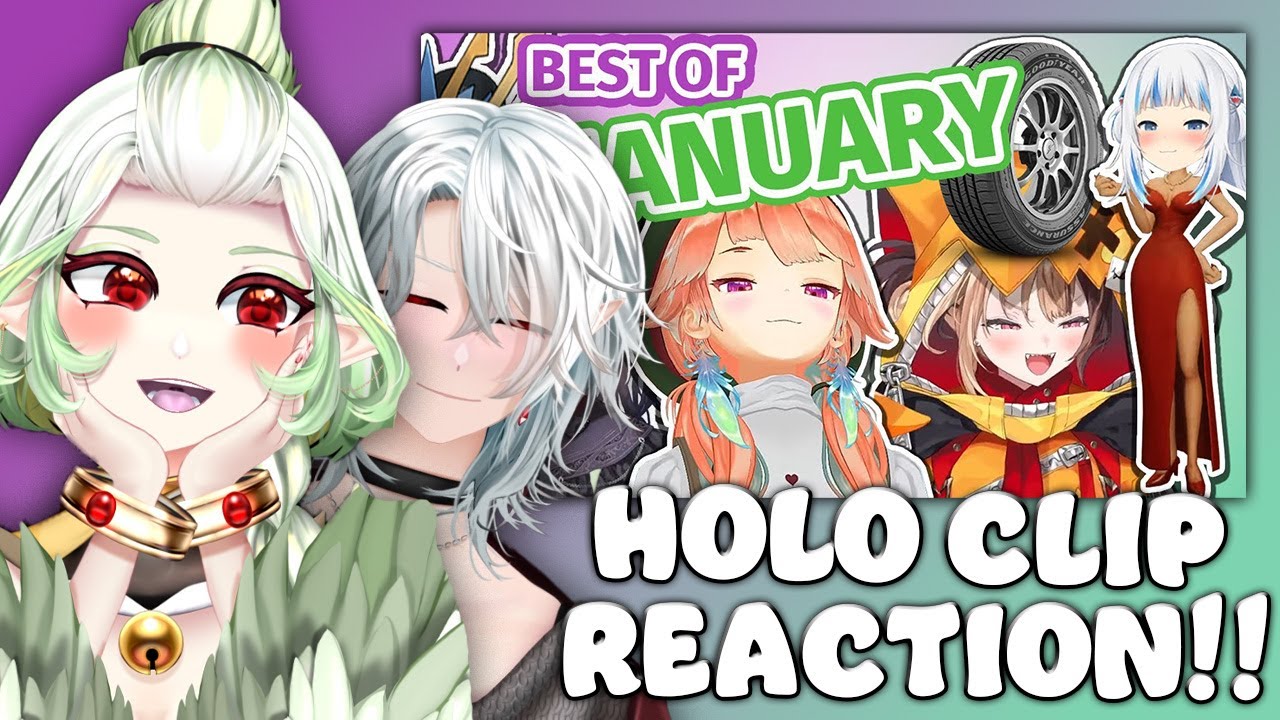 THESE ARE THE BEST CLIPS! | Vtuber Reaction | Best Of Holo EN - January ...