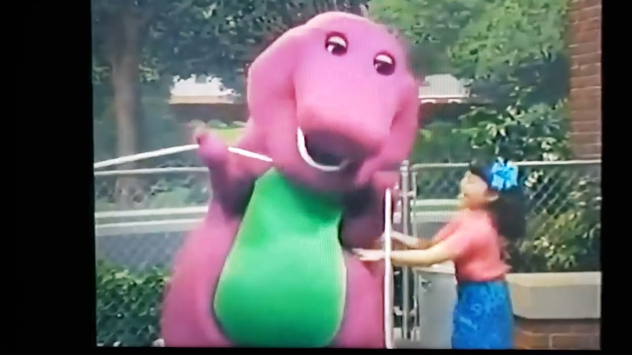 Min Getting Barney Ticklish 0002 - YouTube