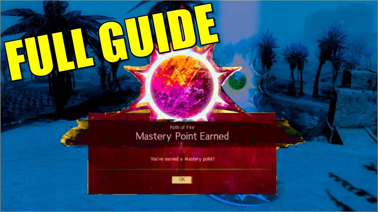 Guild Wars 2 - Desert Highlands: Mastery Points - YouTube