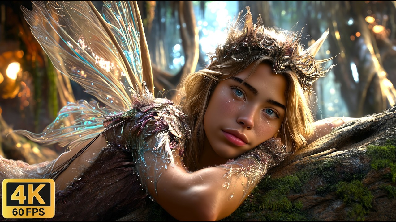Fantasy | Dreamlike | The Whispering Tree Palace [AI Music Video] - YouTube