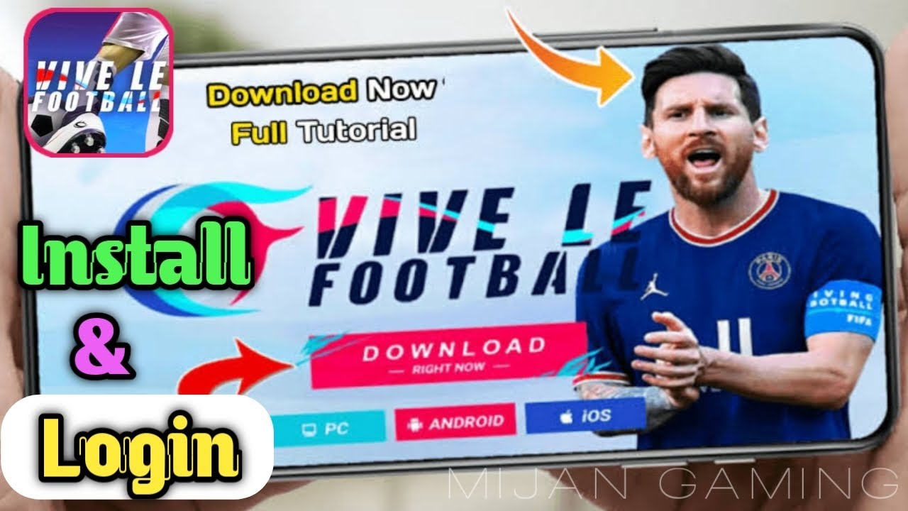 Vive Le Football Install | Vive Le Football Login Process | Vive Le ...