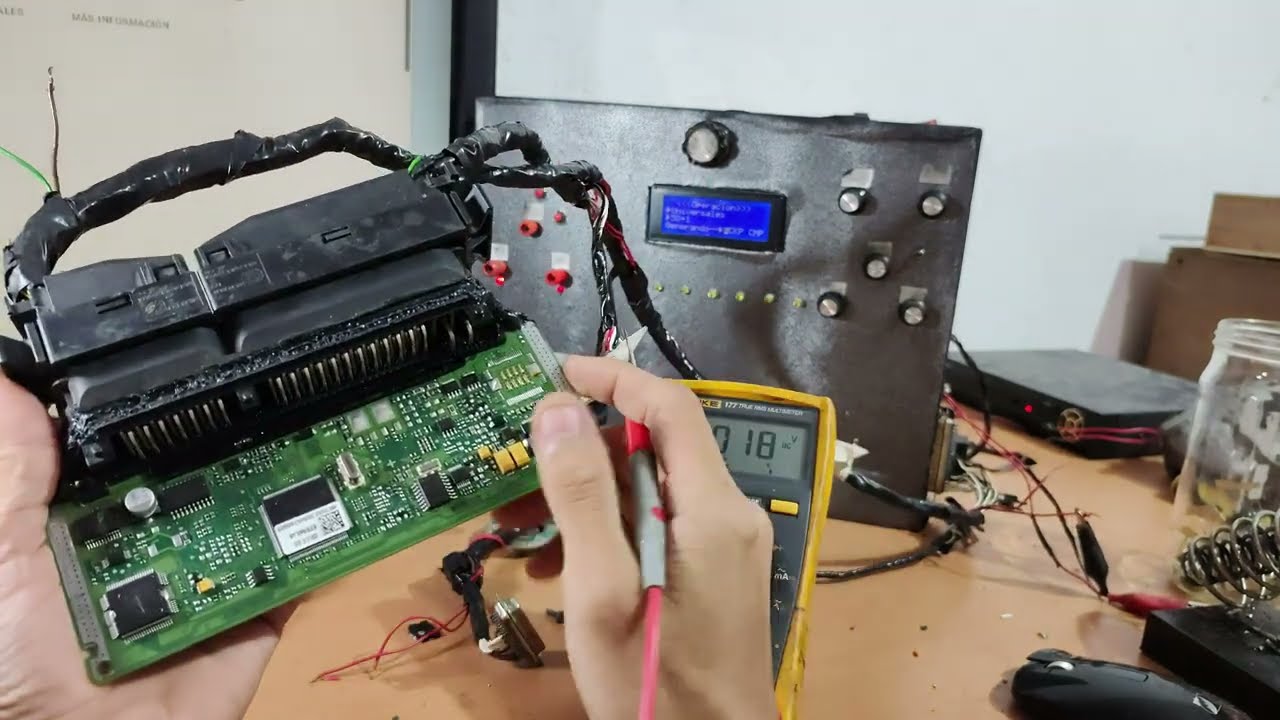 COMPUTADORA ME7.5.30 REPARACION DRIVER CUERPO DE ACELERACION 1PART - YouTube