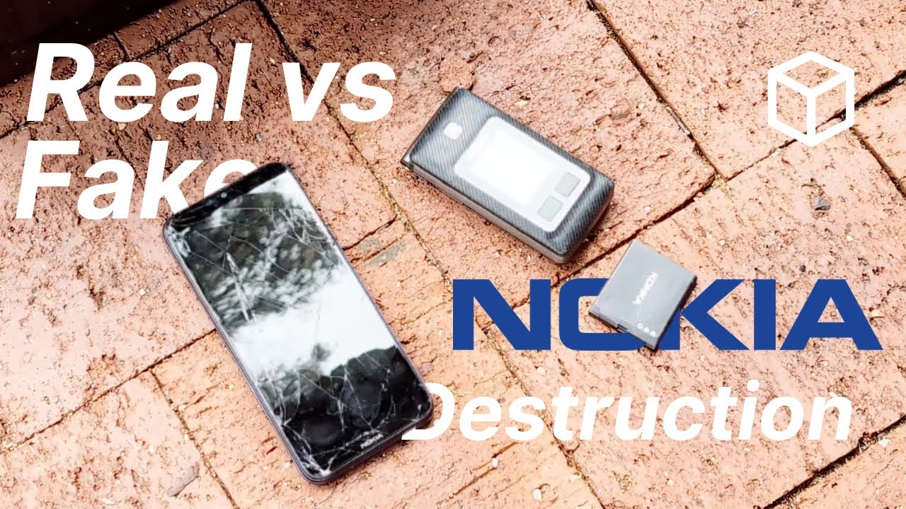 REAL vs FAKE Nokia Phone Durability Test + Destruction - YouTube