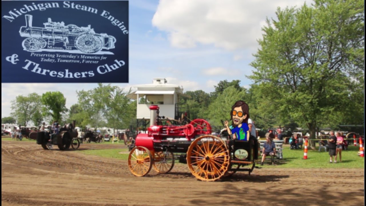 The Michigan Steam Engine & Threshers club parade. #SteamEngine # ...