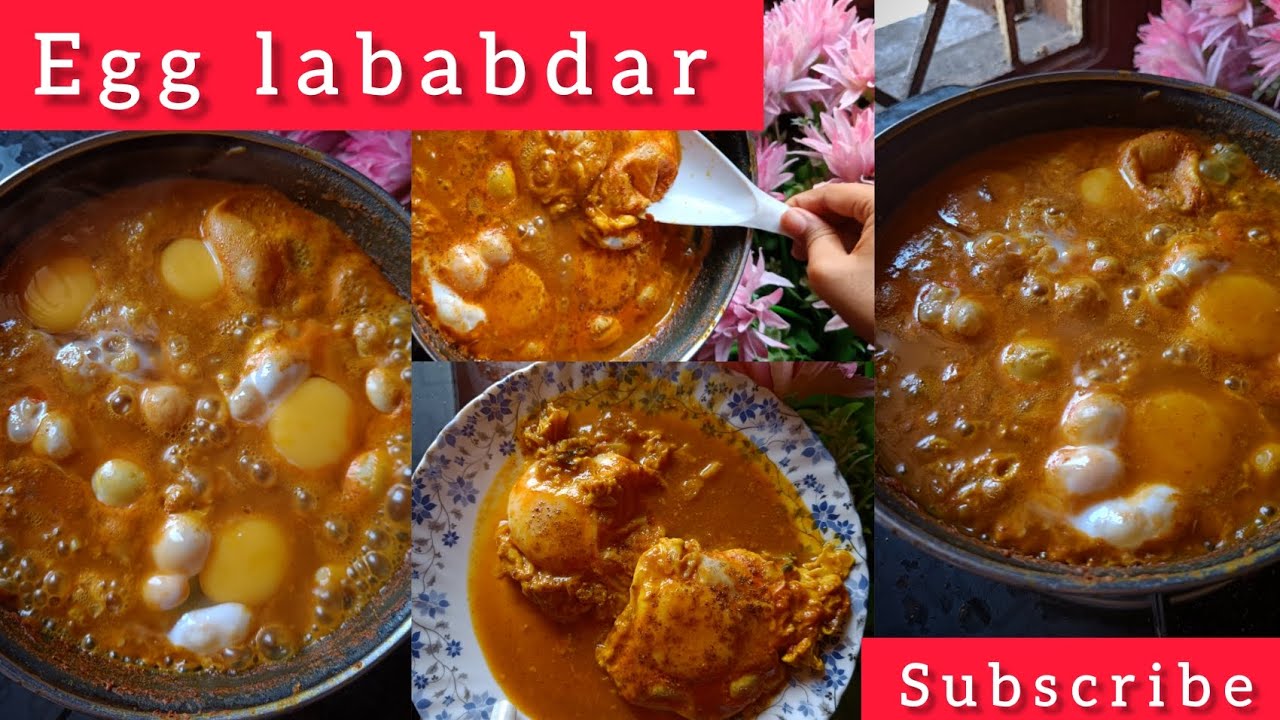 Quick & Easy Egg Lababdar Recipe | Egg Curry | Anda curry | Anda ...